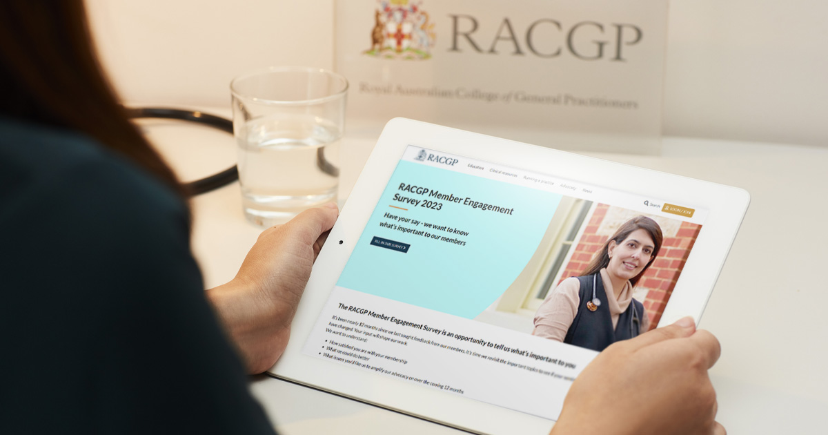 RACGP - ‘The college is listening’: Call for member feedback
