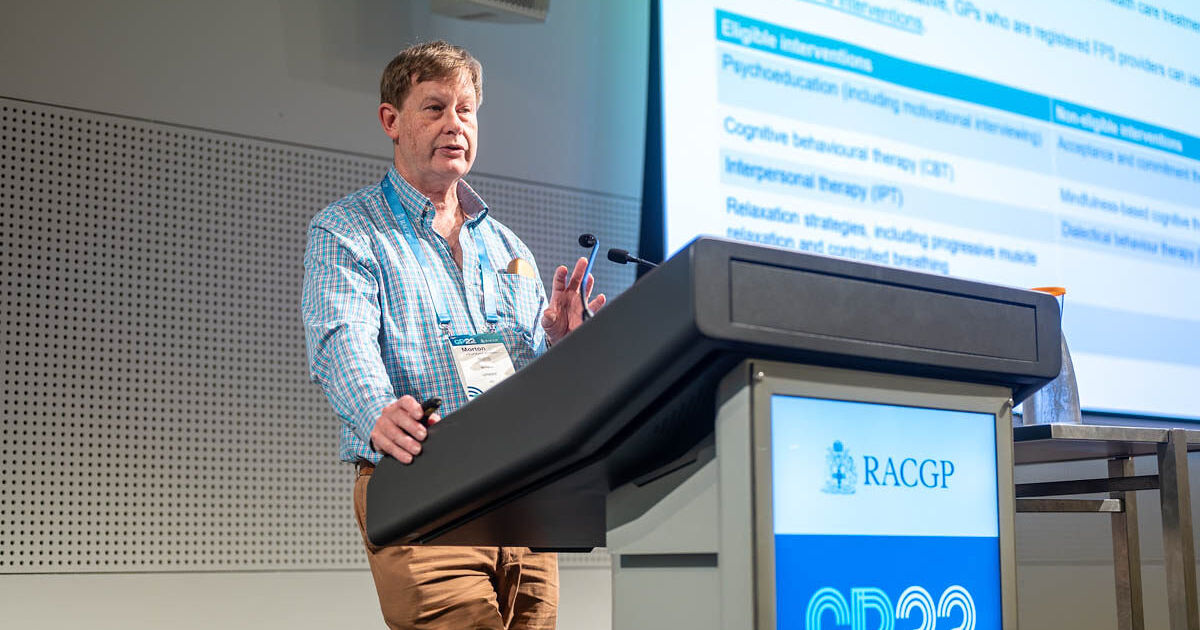 RACGP - New mental health care standards for GPs