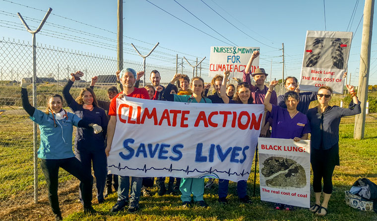 RACGP - GPs to take to the streets over climate-health concerns